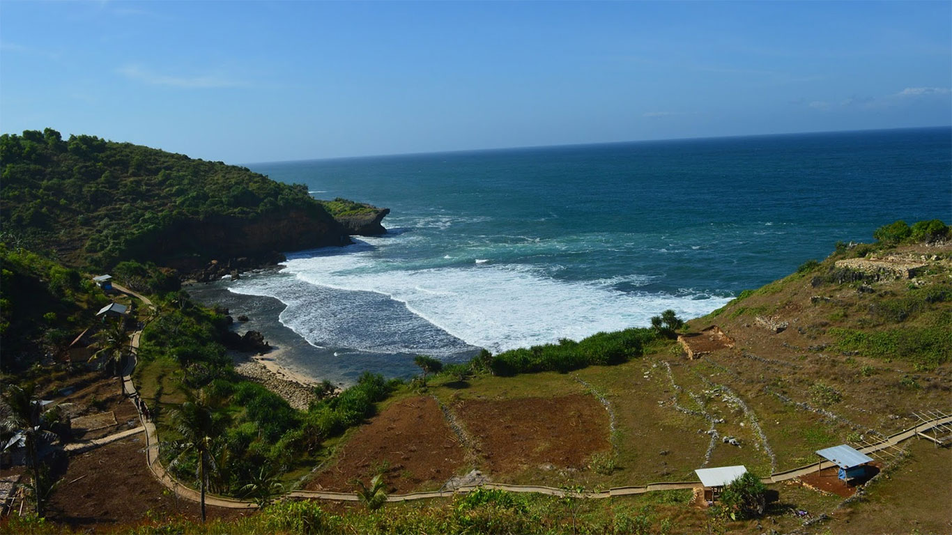 Pantai Ngeden ?️ HTM, Rute, Foto & Ulasan Pengunjung